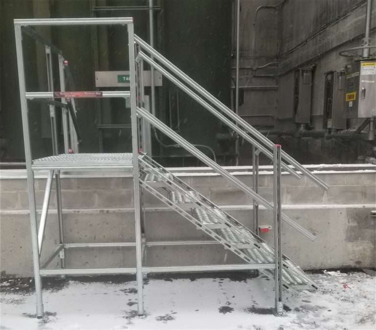 Steel Staircase & Modular Walkways Supplier | Mechano Max