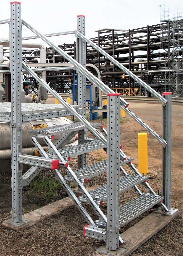 Steel Stair Stringers & Industrial Stairs | Mechano Max