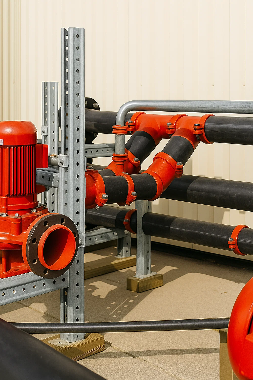 Adjustable Pipe Supports & Steel Support Systems | Mechano Max